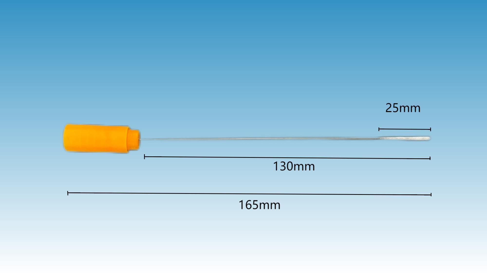 YGR® 6-inch Tube-Type Urethral Swab w/ Steel Rod - Yugomed