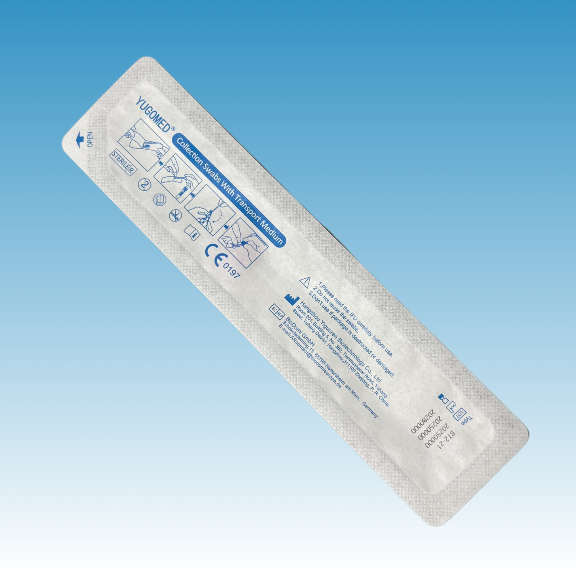 HPV/PCR Sampling Kit – Yugomed